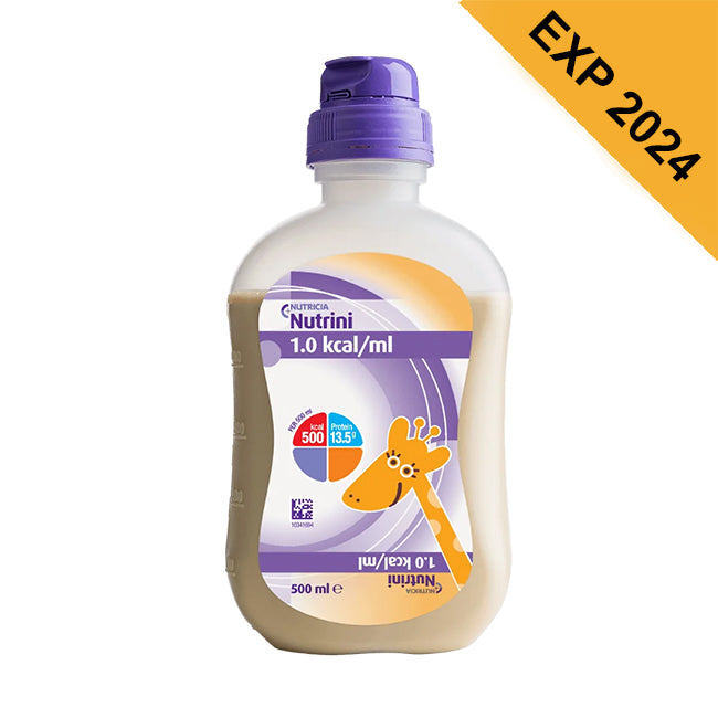Nutricia (Nutrini) EnPlus Paediatric Entral Feed 500ml - Box of 12 EXP ...