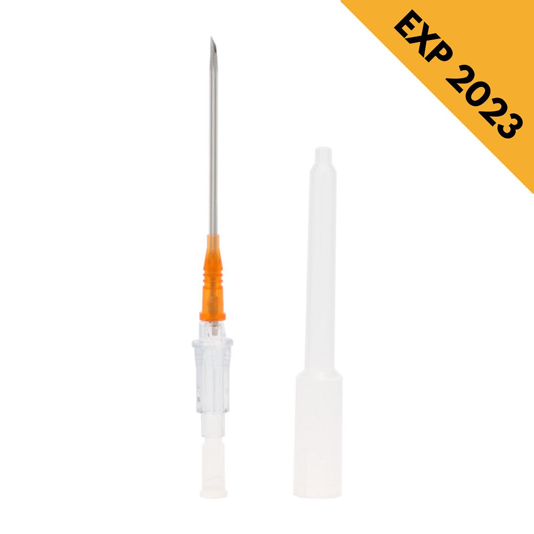 IV Cannula, Orange, 14G, 50mm - Box of 50 Exp.2023 – Medical Pantry