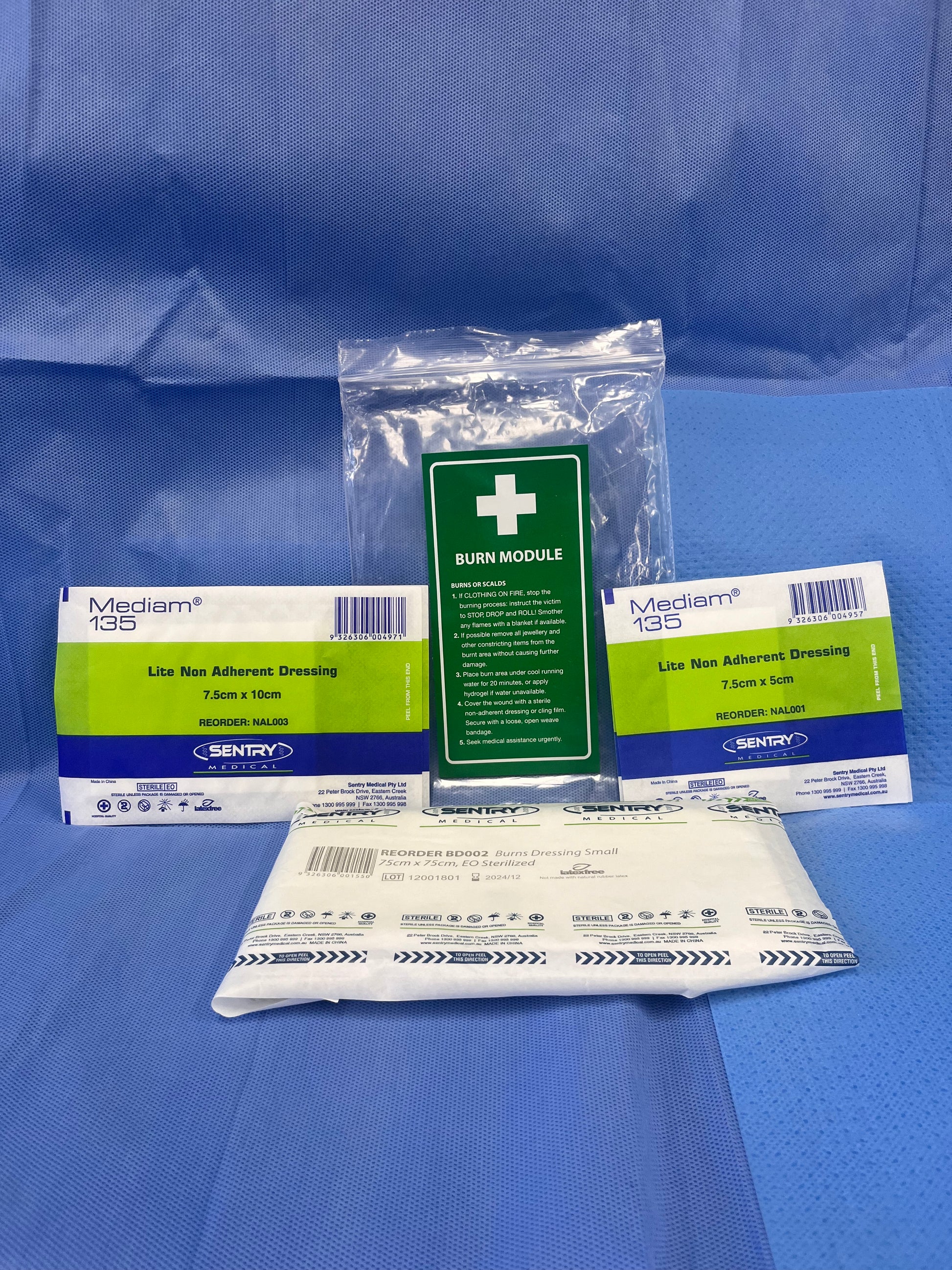 Burn Module Single Pack Medical Pantry
