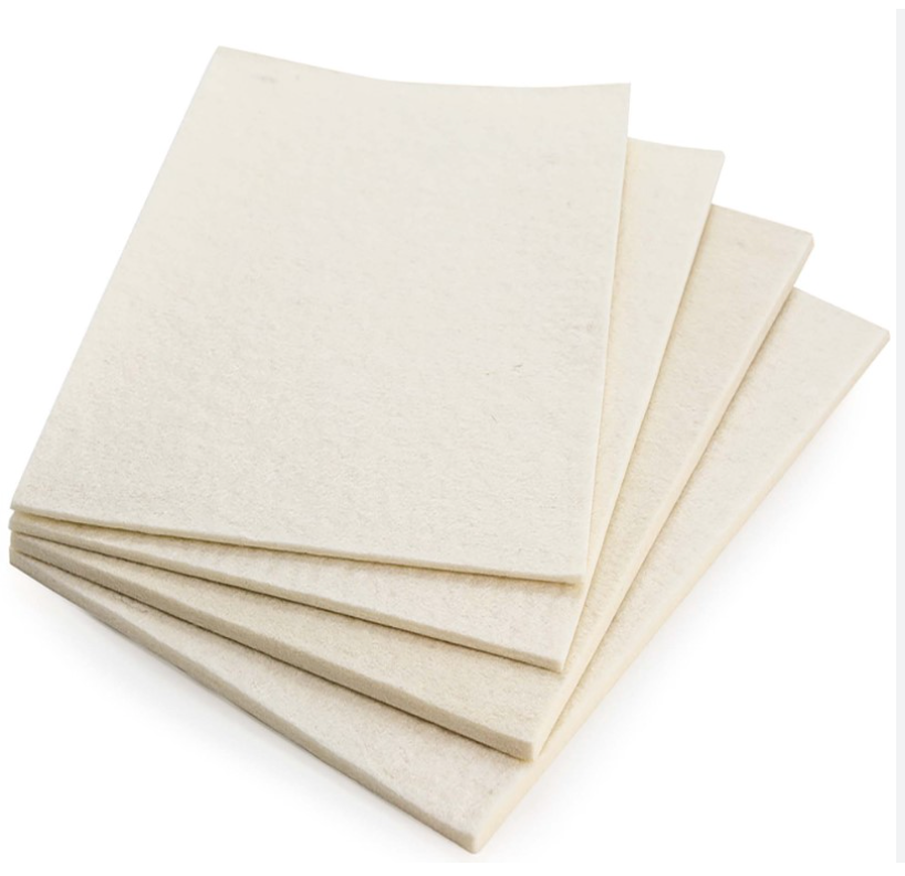Felt Wool, Podiatry Felt Padding (4 sheets) – Medical Pantry